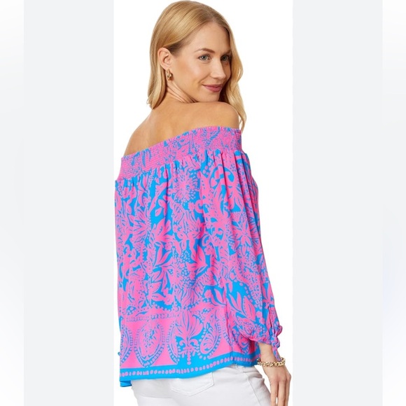 Lilly Pulitzer | Tops | Lilly Pulitzer Medium Maryellen Top | Poshmark